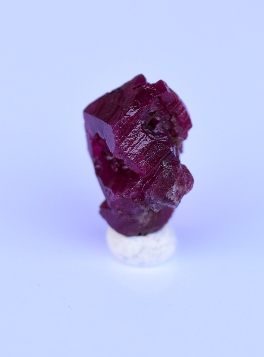 Very Beautiful Terminated 24.2ct Natural Raw Ruby Red Corundum Specimen ...