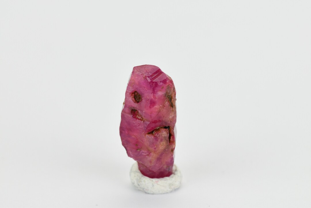 Rare Terminated 11.7ct Red Ruby Specimen Crystal I Raw Ruby Corundum ...