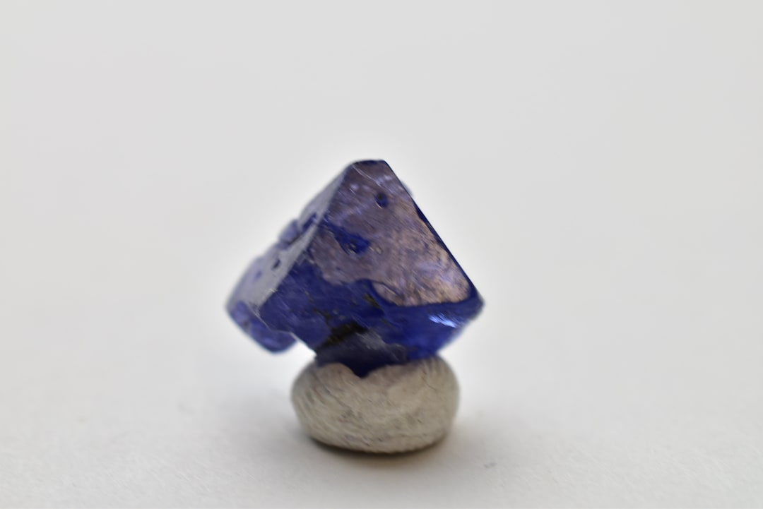 5.57ct Octahedral Spinel Cobalt Rough Specimen Crystal, Raw Rough ...