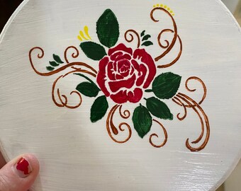 Folk Art Roses | Etsy