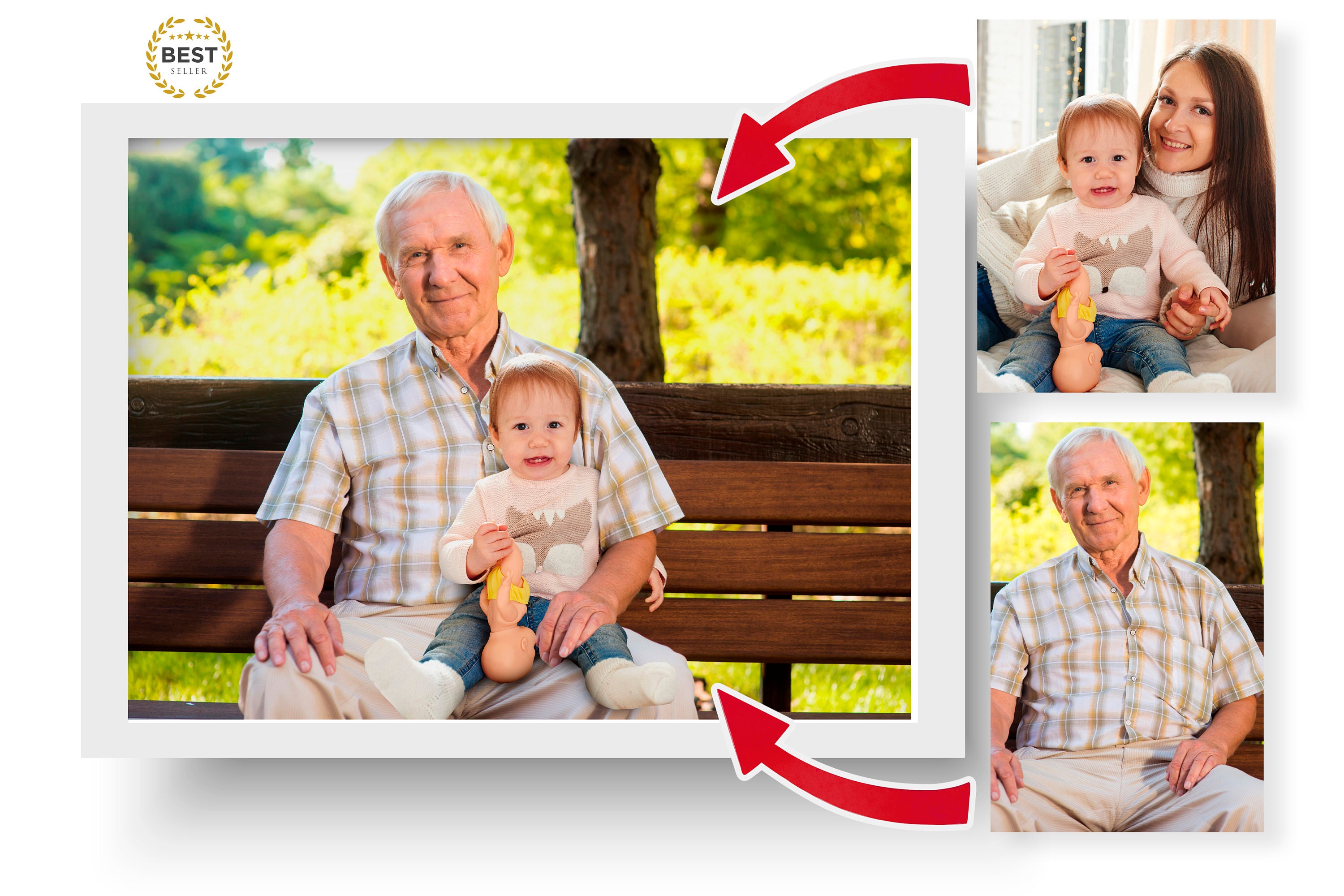Photo Merge or Add People to Photo Couple Portrait Add - Etsy