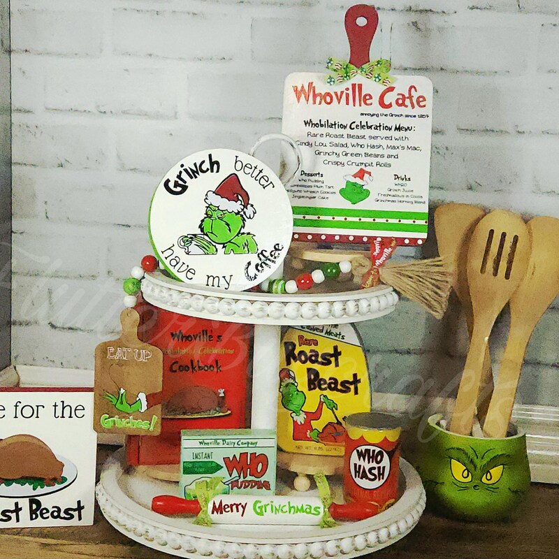 Grinch Food Storage - Etsy