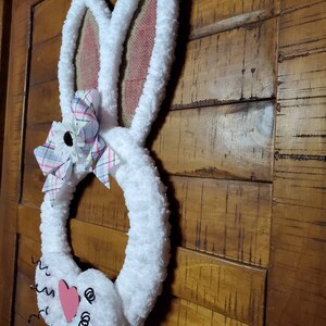 Easter Wreath, Bunny Wreath,easter Bunny Wreath, Spring Wreath, Easter ...