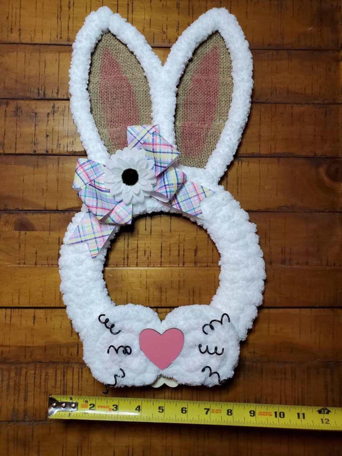 Easter Wreath Bunny Wreatheaster Bunny Wreath Spring - Etsy