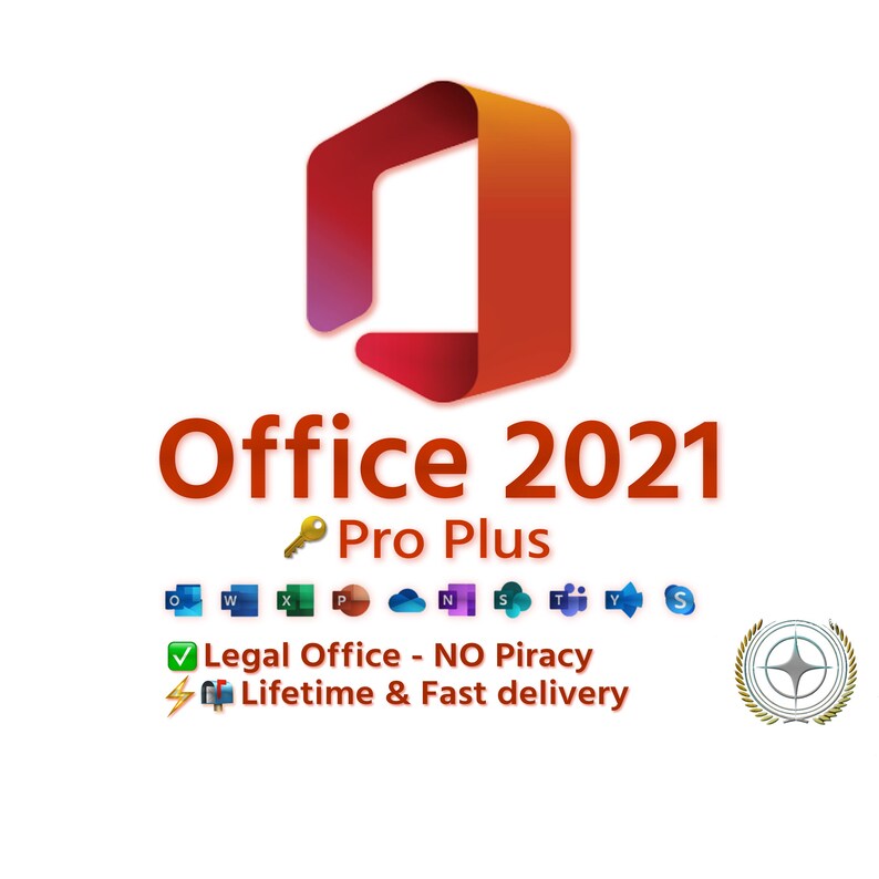 Microsoft Office 2021 Pro Plus Activation Lifetime LEGAL 64/32-bit ...