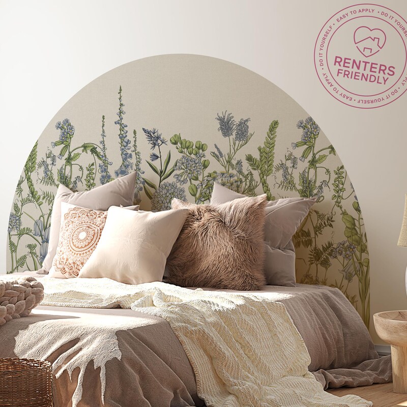 Headboard Decal - Etsy