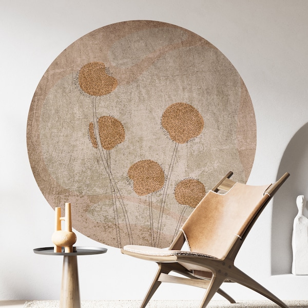 Round Wall Decal - Etsy UK