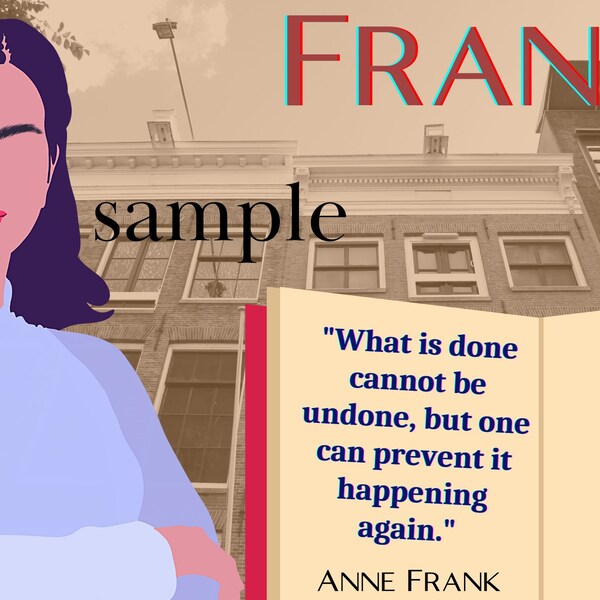 Anne Frank Quote - Etsy