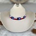 Texas Flag Beaded Hat Band - Etsy
