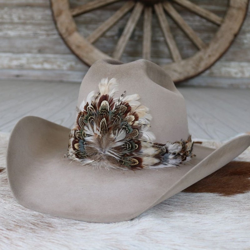 Feather Band Women Hat - Etsy