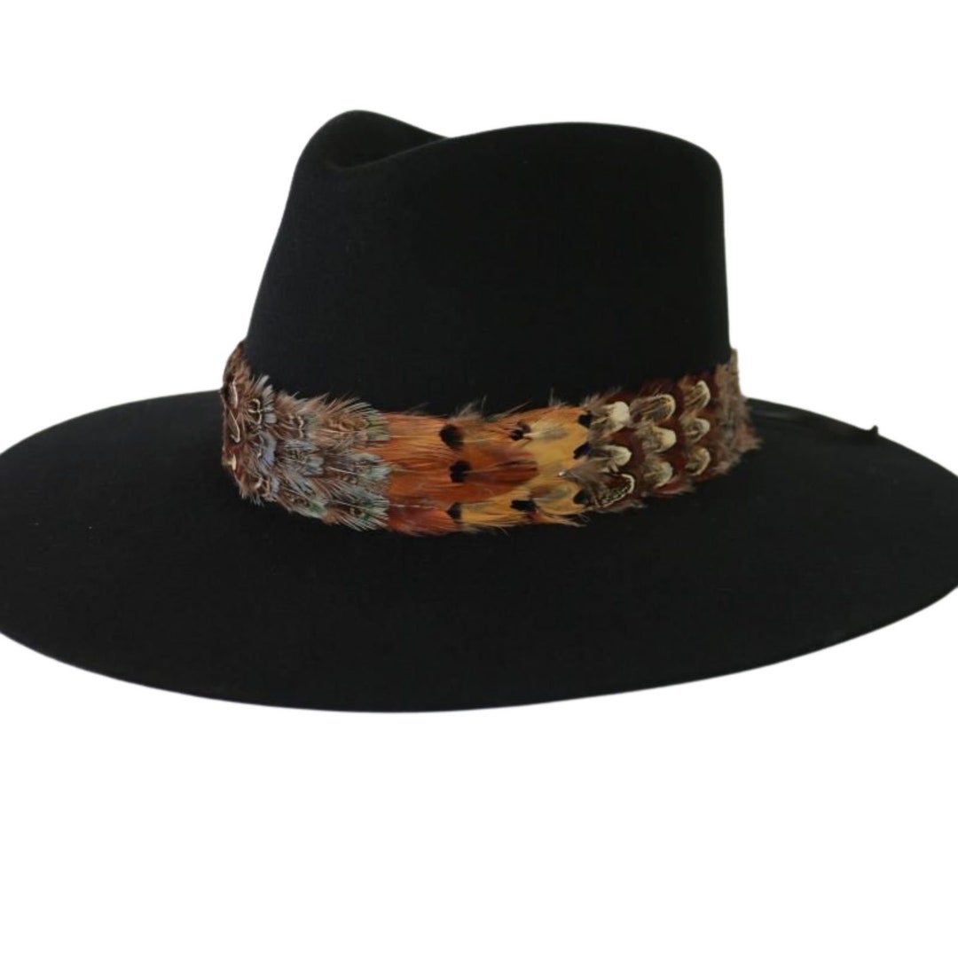 Western Feather Hat Band the Shikoba II - Etsy