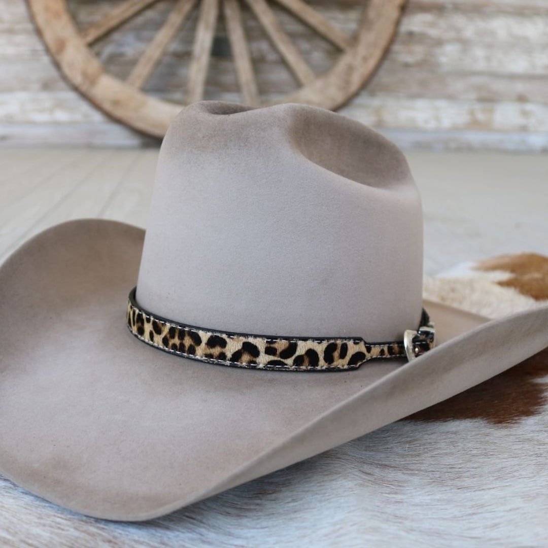 Twister Leopard Print Hat Band - Etsy