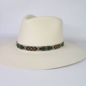 Western Beaded Hat Band Aztec - Etsy