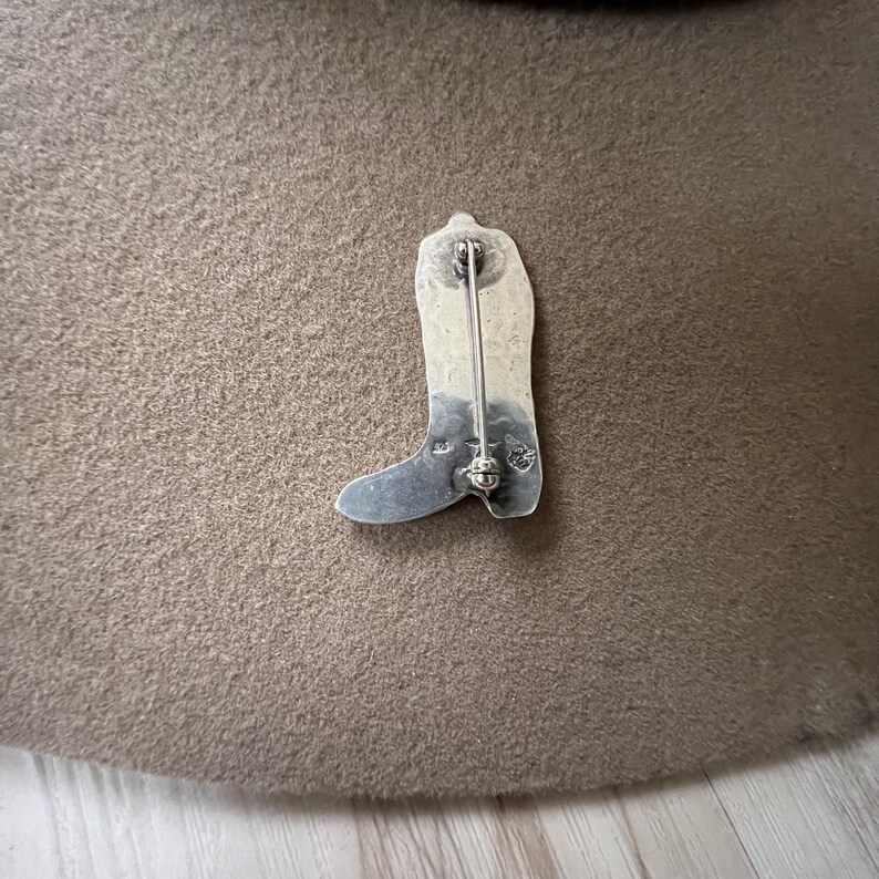 Peyote Bird Sterling Silver Boot Pin - Etsy