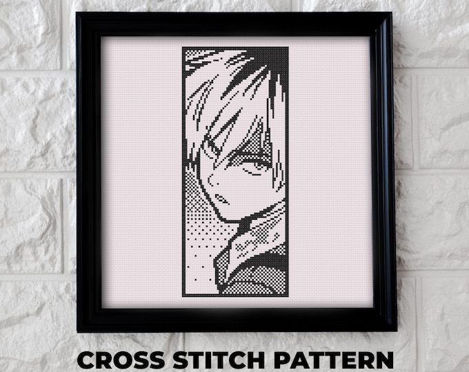 Sukuna Cross Stitch Pattern | Cross Stitch Template Sukuna Ryomen From ...