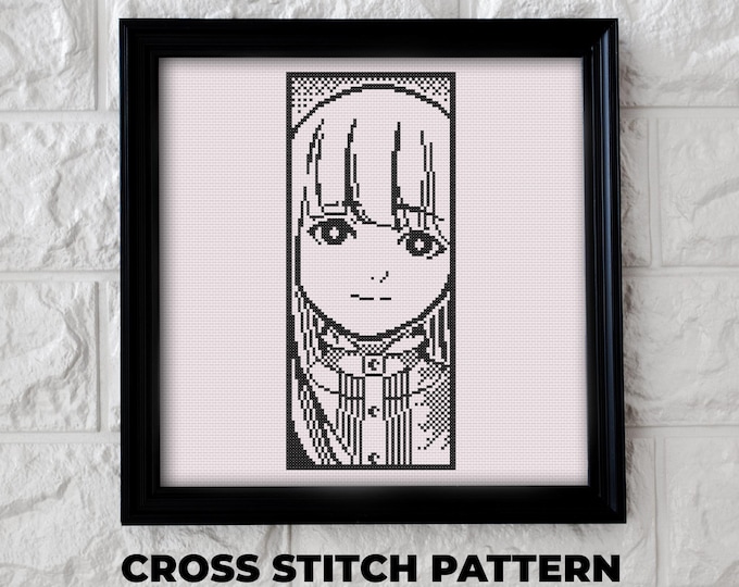 Sukuna Cross Stitch Pattern | Cross Stitch Template Sukuna Ryomen From ...