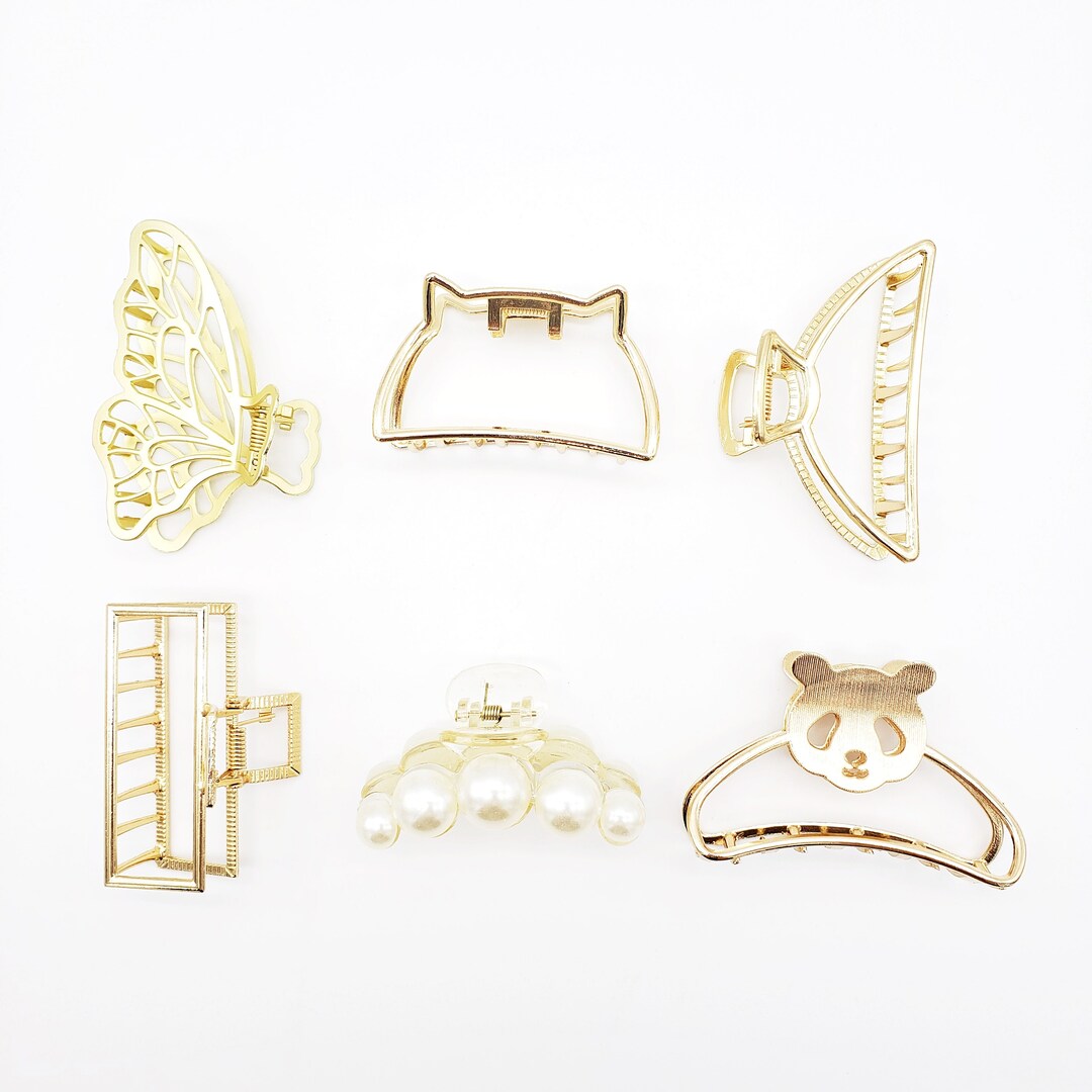 Dainty Hair Claws Minis Minimalist Hair Claw Hair Accessories - Etsy