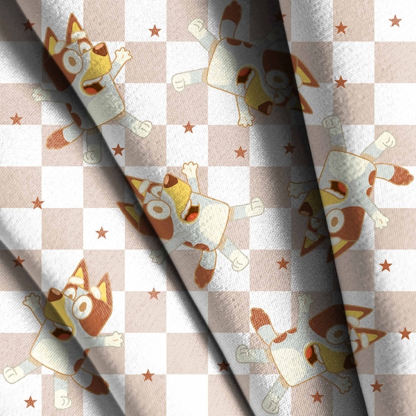 Bluey Stretch Fabric - Etsy