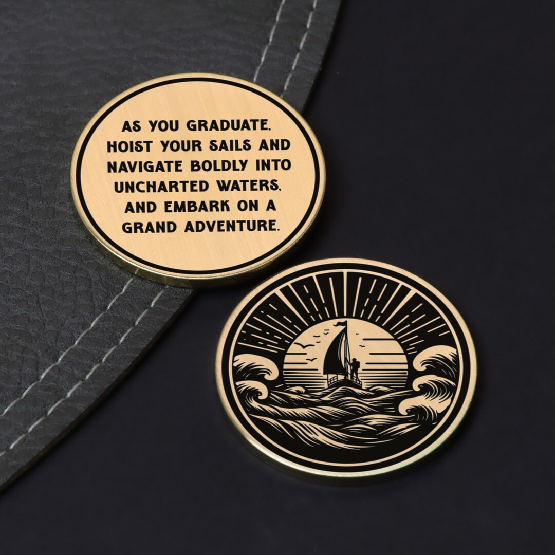 Graduation Grand Adventure Coin - School Graduation Gift - College ...