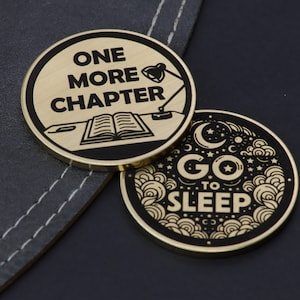 Flip Coin, One More Chapter Vs. Go to Sleep, Decision Coin, Bookworm ...