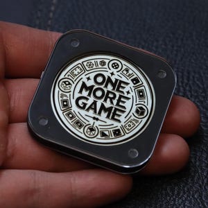 One More Game Vs. Go to Sleep, Flip Coin, Decision Coin for Gamers ...