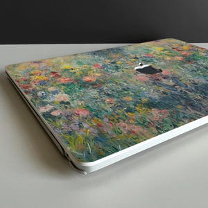 Floral Art Aesthetic Hard Cover MacBook Case, MacBook Pro 16 Mac M1 M2 ...