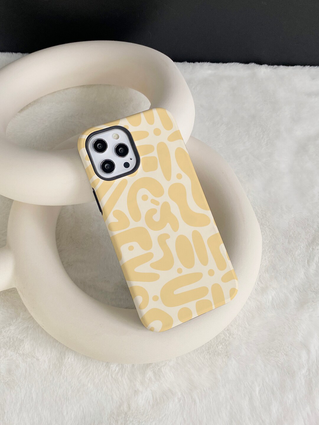 Navajo Yellow Abstract Art iPhone 13 Personalized cases for Apple ...