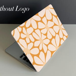 Orange Sunflower Hard Cover MacBook Case, MacBook Pro 16 MacBook M1 M2 ...