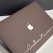 Deep Chocolate Brown Leather MacBook Case, MacBook Pro 14 2021, MacBook ...