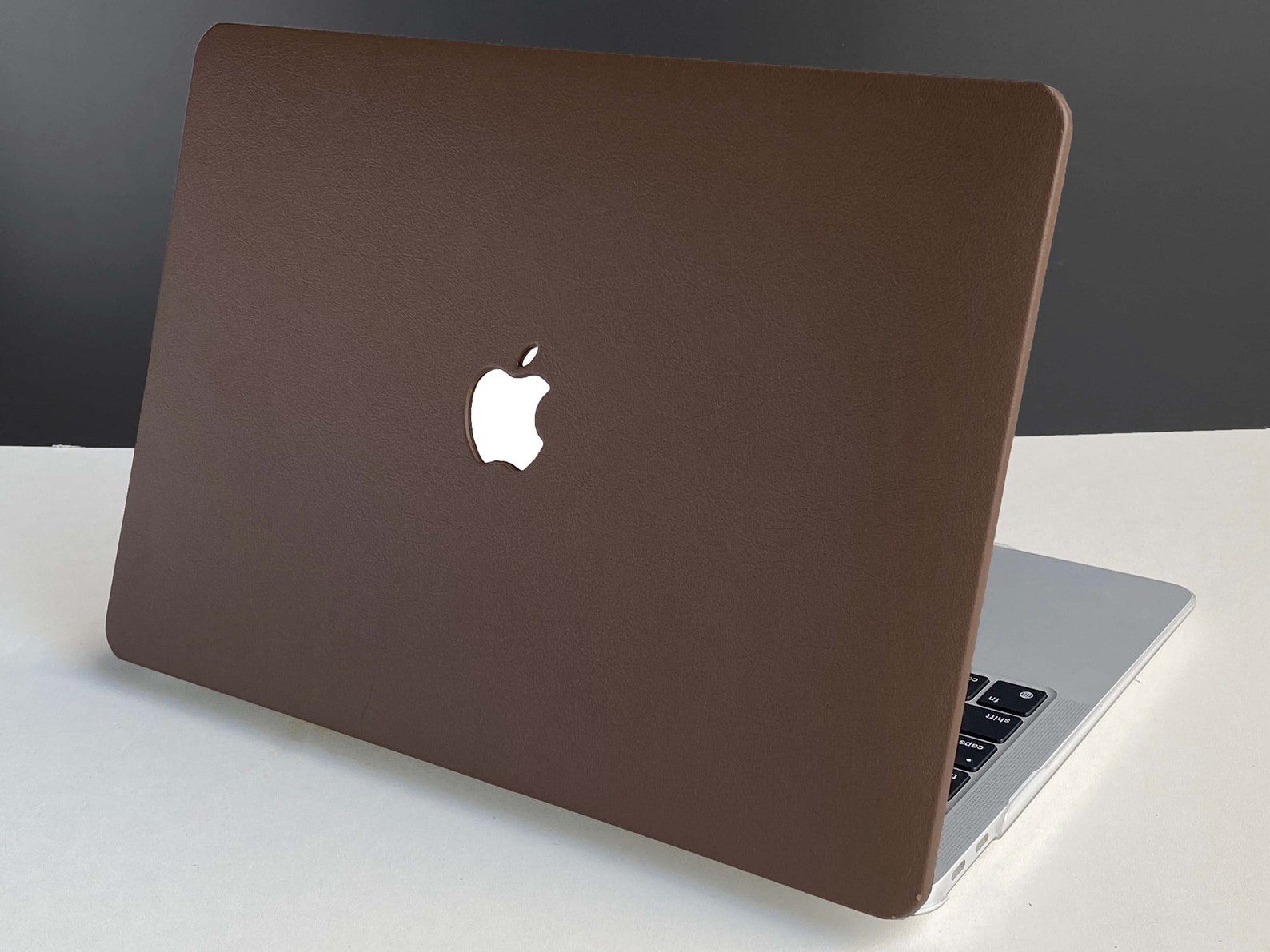 Deep Chocolate Brown Leather MacBook Case, MacBook Pro 14 2021, MacBook ...