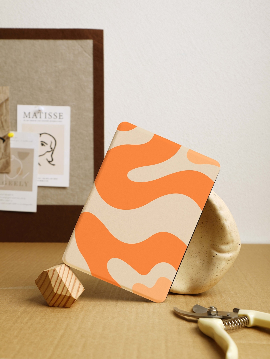 Love Orange River Kindle Case, Personalised Folio Case Cover for Kindle ...