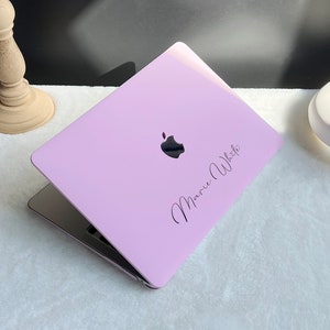 Lilac Purple Hard Cover MacBook Case, MacBook Pro 14 2021, MacBook M1 ...