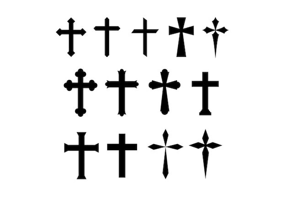 Crosses SVG SVG File Cricut - Etsy
