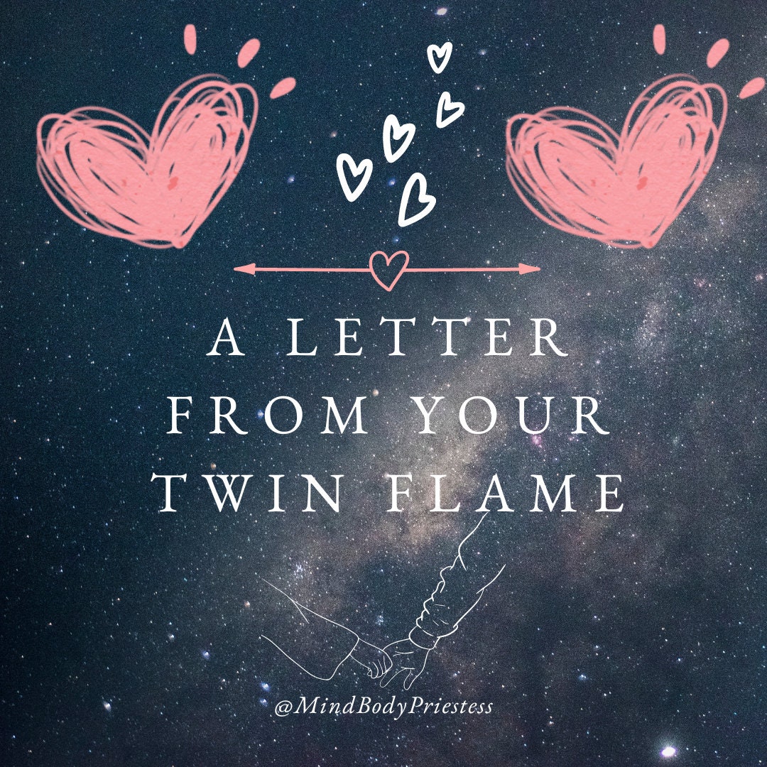 Letter From Your Twin Flame (48-72 Hour Turnaround) - Etsy