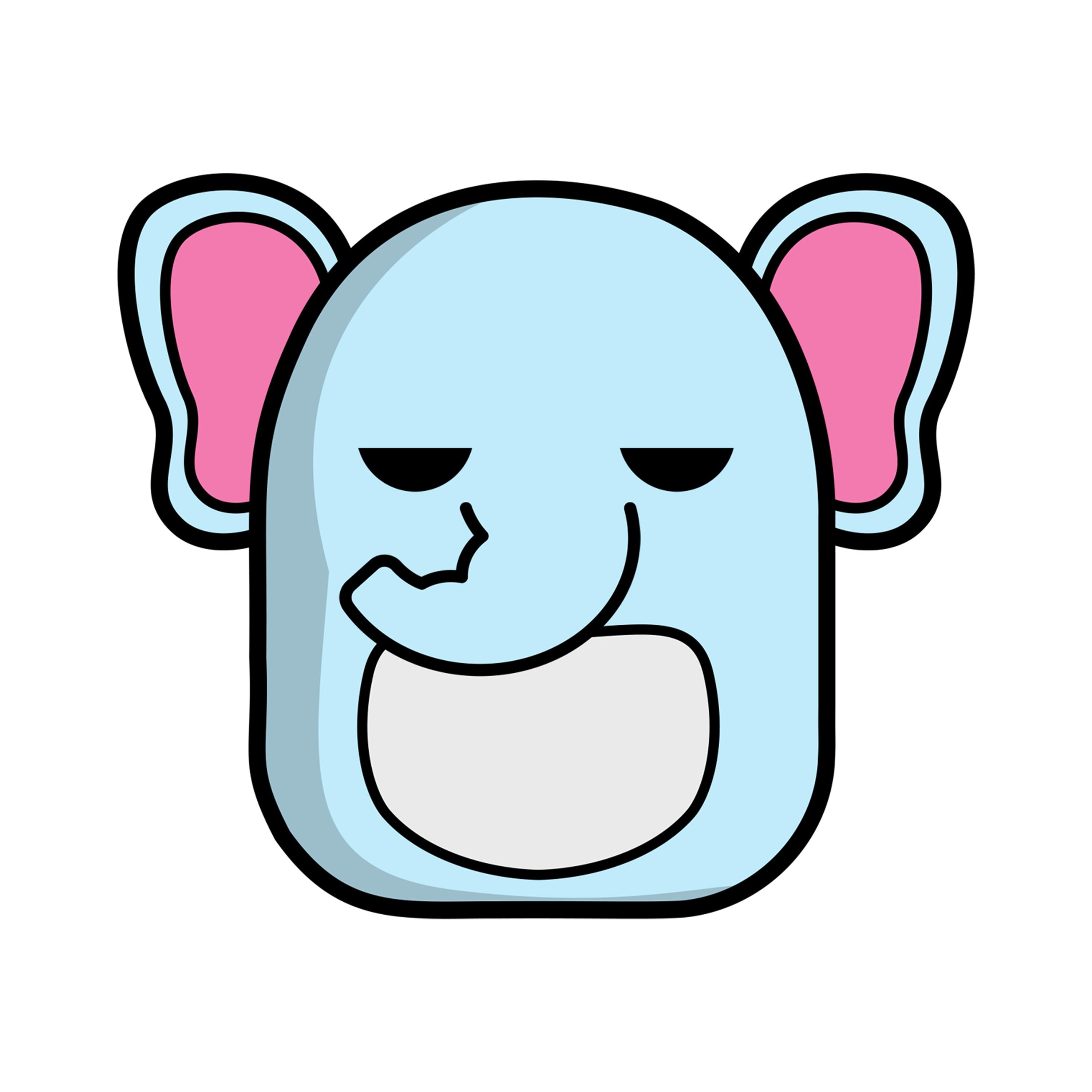 12 Kawaii Elephant Chibi Vtuber Squishmallow Emotes for Twitch - Etsy