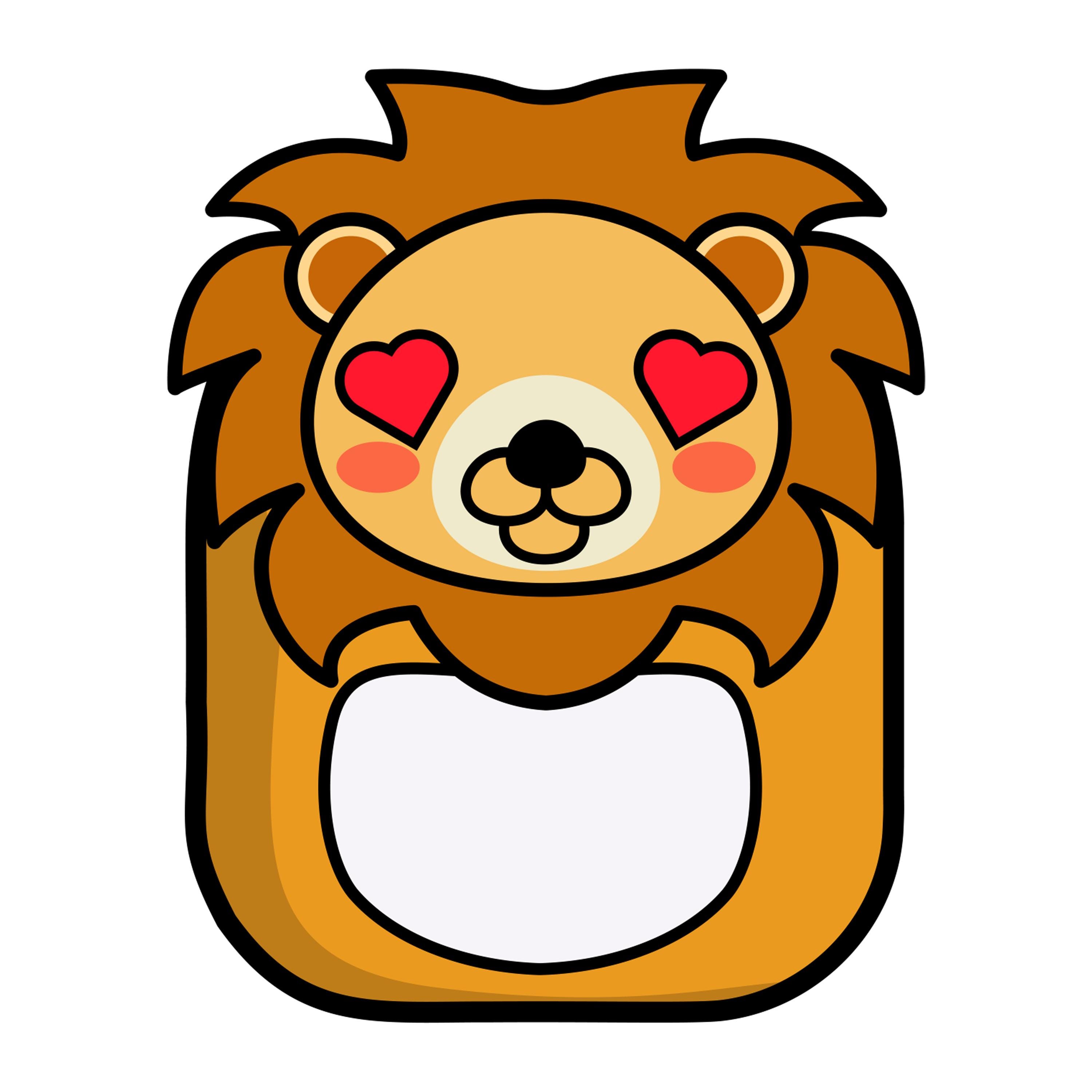 12 Kawaii Lion Chibi Vtuber Squishmallow Emotes for Twitch - Etsy