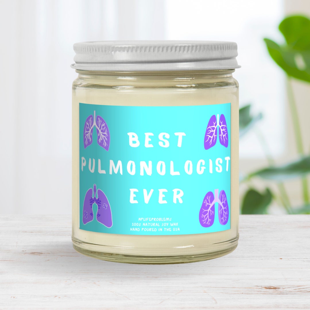 Best Pulmonologist Ever Candle, Cute Pulmonology Gift, Doctor Match Day ...