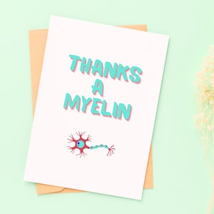 Printable Neurology Thank You Card: Neuro Nurse, Doctor Gift (PDF) - Etsy