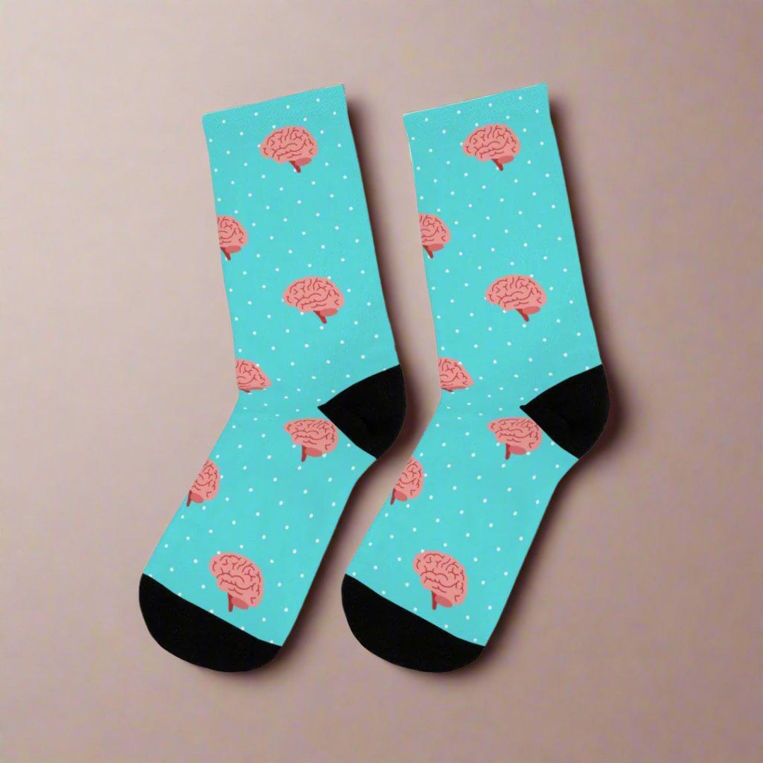 Neurology Socks for Doctors | Brain-themed Socks | Neurosurgery ...