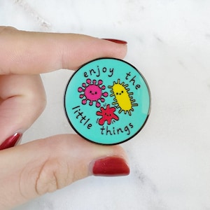 Microbiology Enamel Pin | Gift for Infectious Disease Doctor | Lab Tech ...