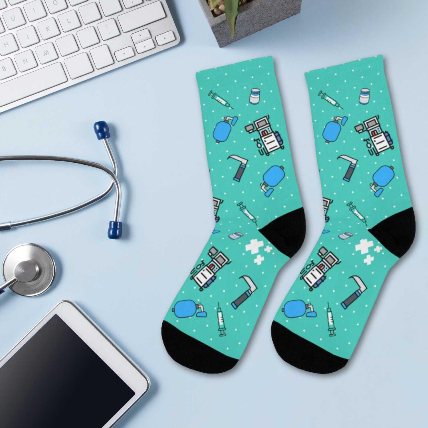 Anesthesia Socks: CRNA, Anesthesiologist, Medical Student Gift - Etsy