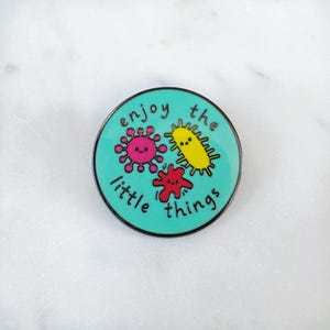Microbiology Enamel Pin | Gift for Infectious Disease Doctor | Lab Tech ...