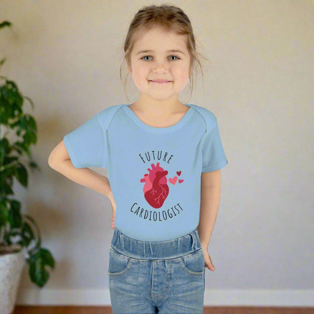Future Cardiologist Baby One Piece, Medical Baby Gift, Heart Doctor ...