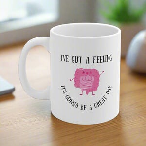 GI Mug, Stomach Doctor, Colorectal Surgeon Gift, Gut Feeling, Medical ...