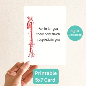 Printable Thank You Card for Doctors, Cardiology & Thoracic Surgeon ...