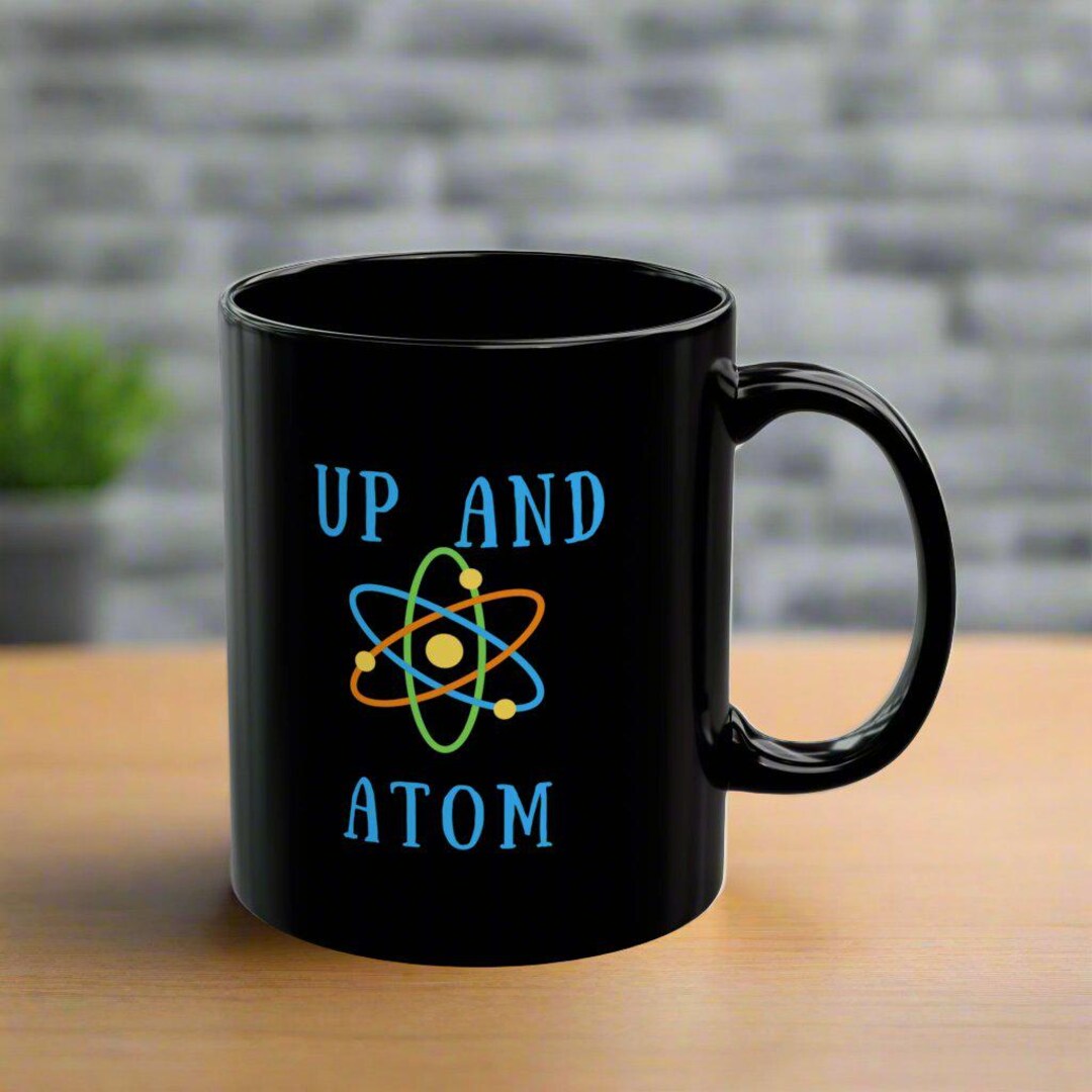 Science Mug, Atom Mug, Science Teacher Gift Idea, Coworker Gift ...