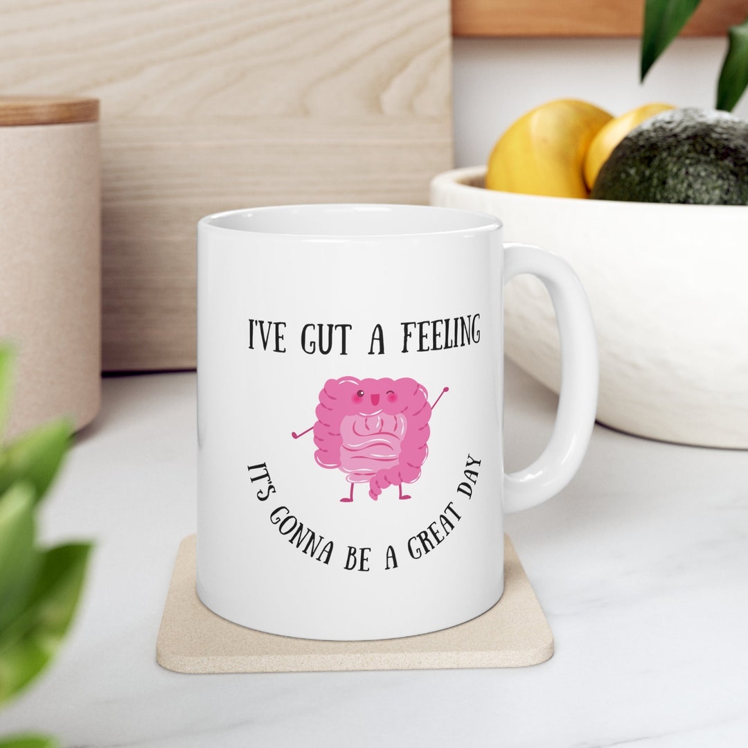 GI Mug, Stomach Doctor, Colorectal Surgeon Gift, Gut Feeling, Medical ...