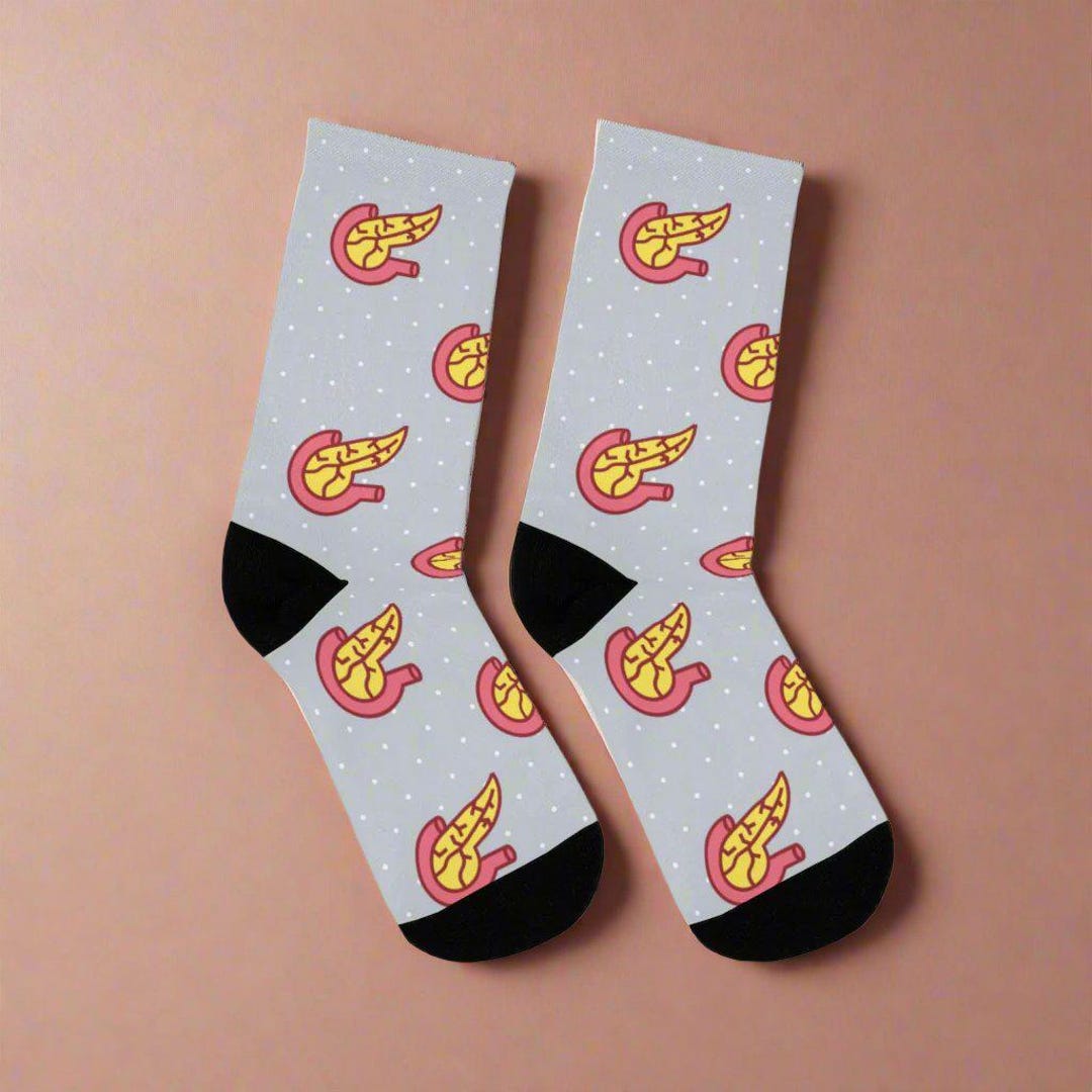 Pancreas Socks, Endocrinology Socks, Medical Student Gift, RN Gift ...