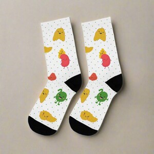 Endocrine System Socks: Thyroid, Pancreas, Adrenal Gland - Doctor Gift ...