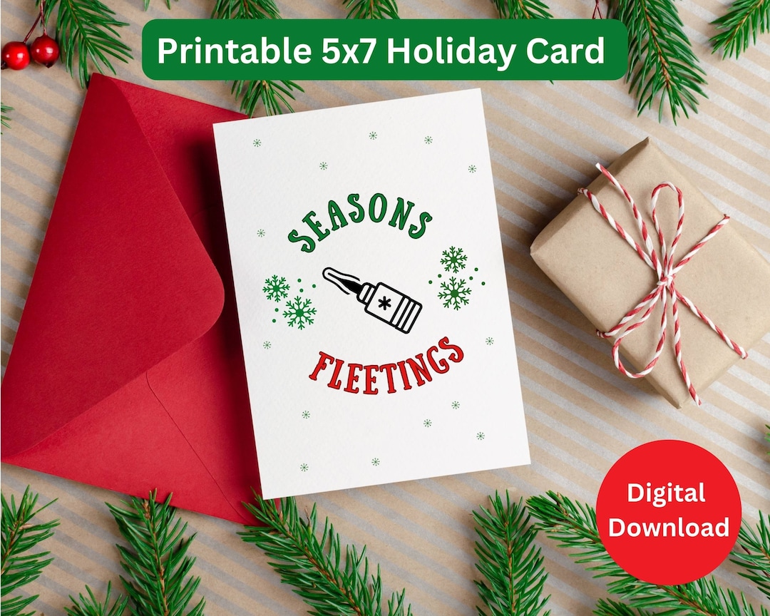 Funny Medical Holiday Card, General Surgery, Trauma Surgery, Gift for ...